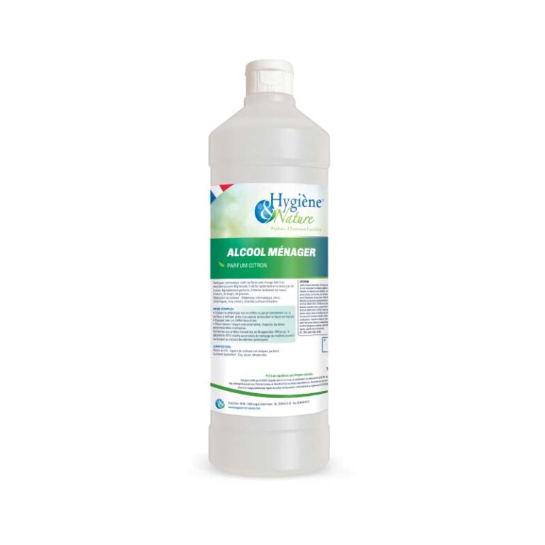 Alcool Ménager - Écocert - Citron - 1L