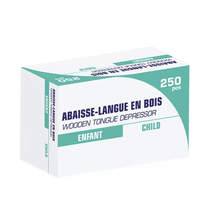 Abaisse langue en bois - Enfant - Boîte de 250